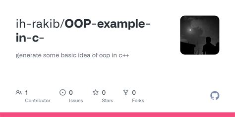 GitHub Ih Rakib OOP Example In C Generate Some Basic Idea Of Oop In C