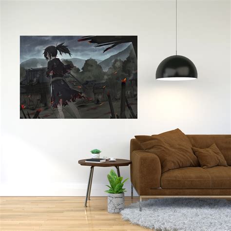 Плакат постер с принтом Dororo Дороро японская манга аниме телесериал 16 А1 купить