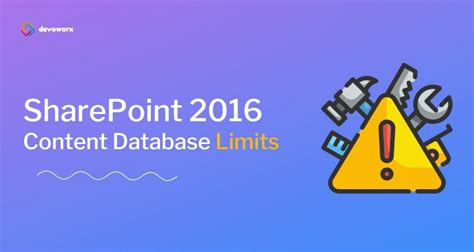 sharepoint 2016 content database limits