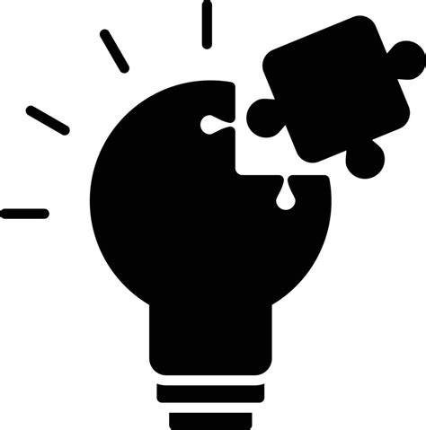 Problem Solving Glyph Icon 9865265 Vector Art At Vecteezy