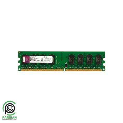 رم دسکتاپ Ddr2 تک کاناله 800 مگاهرتز کینگستون ظرفیت 2 گیگابایت