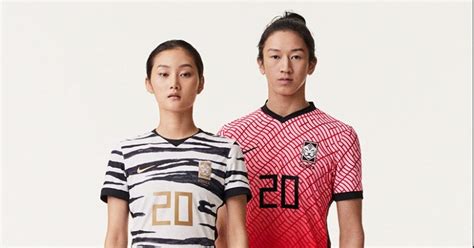 나이키 축구 국가대표팀 새 유니폼 공개‘한류와 ‘백호 표현 민중의소리