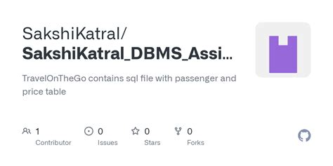 Github Sakshikatralsakshikatraldbmsassignmentsolution