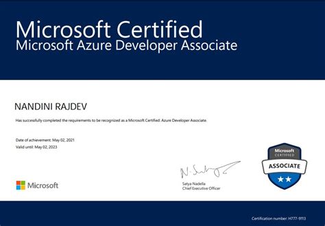 Nandini Rajdev On Linkedin Microsoftcertified Azure Cloud Az204 13 Comments