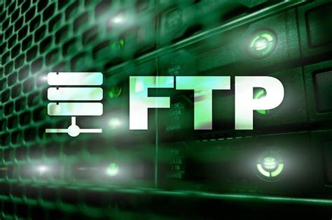 premium photo ftp file transfer protocol internet and communication