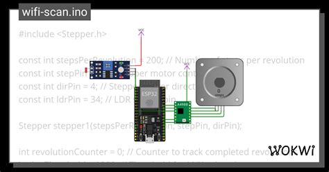 Wifi Scan Ino Copy Wokwi ESP STM Arduino Simulator