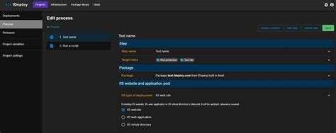 IIS Website FDeploy Documentation
