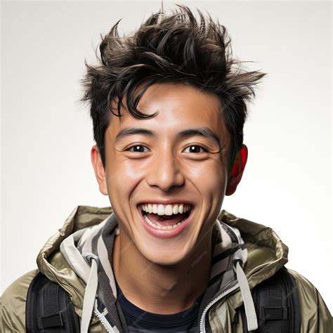 Premium Ai Image Chirpy Thai Man With A Chuckle