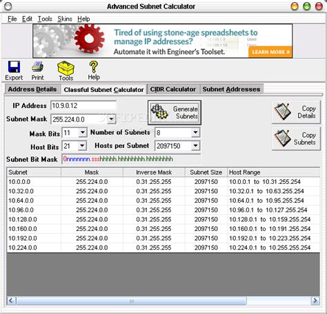 Subnet Mask Calculator Trendysno