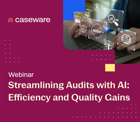 Caseware [webinar] Streamlining Audits With Ai