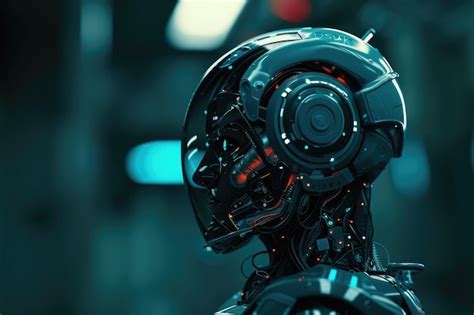 Premium Photo Man Interacts With Ai Chatbot For Futuristic Technology