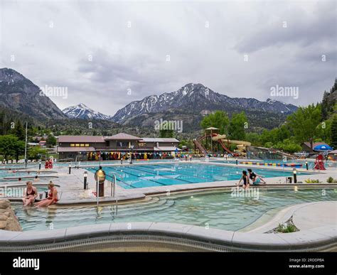 Colorado Jun 5 2023 Daytime View Of Ouray Hot Springs Pool And