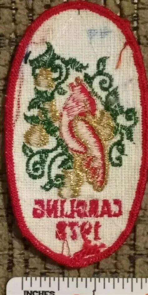 Caroling 1978 Gsa Activity Fun Patch