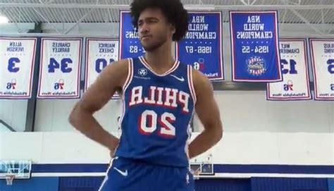Sixers New Draft Pick Jared Mccain Releases His First Tiktok After