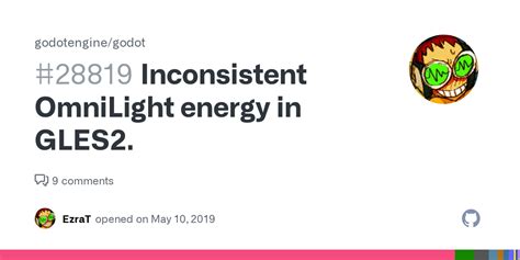 Inconsistent Omnilight Energy In Gles2 · Issue 28819 · Godotengine