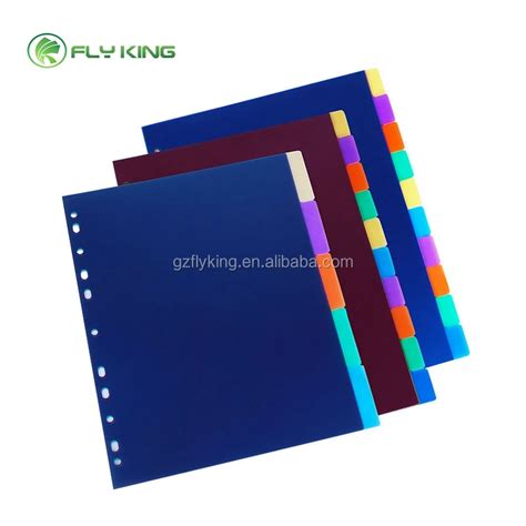 A A Plastic File Dividers For Folder Pp Plastic Dividers View