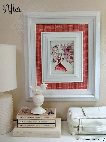 Как сделать рамку для картины своими руками в 2025 г Идеи для украшения Каркасная стена
