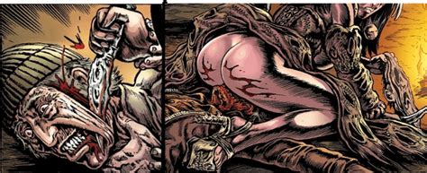 Assortment Of Femdom Guro From The Comic Series The Crossed R