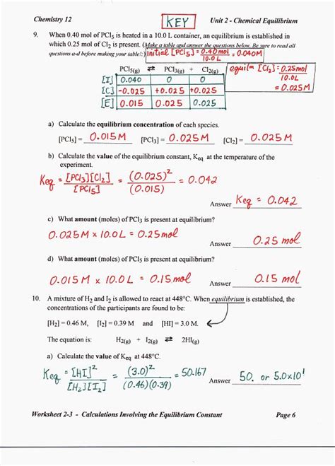 Babe Worksheet Pre Lab Calculations Answers Free Worksheets Samples