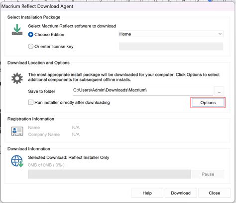 Activating Macrium Reflect And Site Manager Offline Macrium