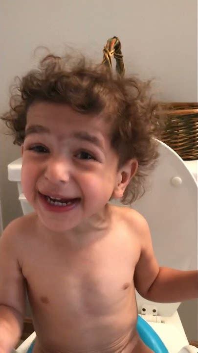 First Pipi In The Toilet Youtube