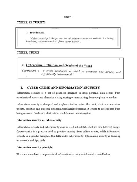 an in depth look at cyber security cyber crime and the role of