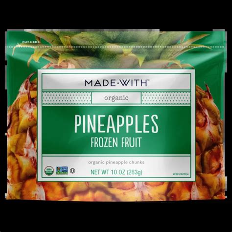 Organic Frozen Pineapple Madewith®