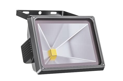 Premium Photo Led Spotlight 3d Rendering