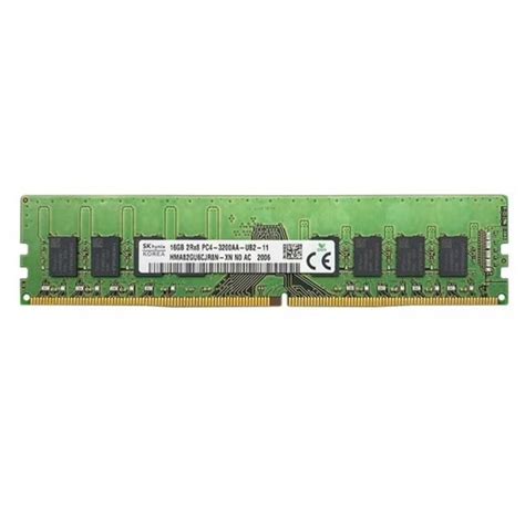 Hynix Ddr4 16gb 3200mhz Pc4 25600 288 Pins 2rx8 1 2v Udimm Desktop
