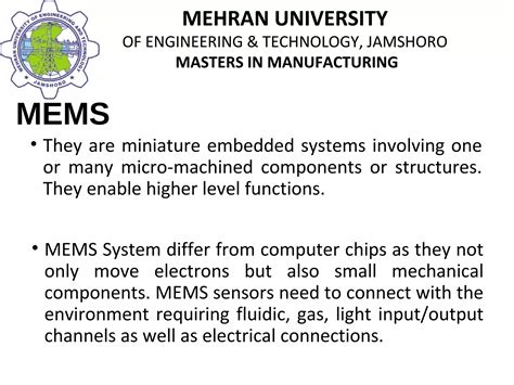 Mems And Micro Systems Ppt
