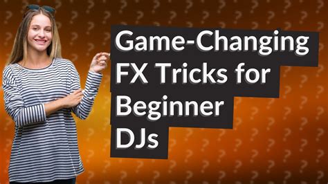 How Can Beginner Djs Master 5 Easy Fx Tricks In Rekordbox Youtube