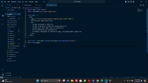 Javascript Why Isnt My Image Showing In My React Project Stack