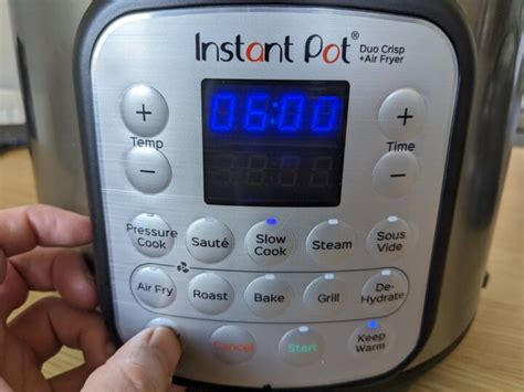 How To Set Timer On Instant Pot Duo Crisp Multicookers