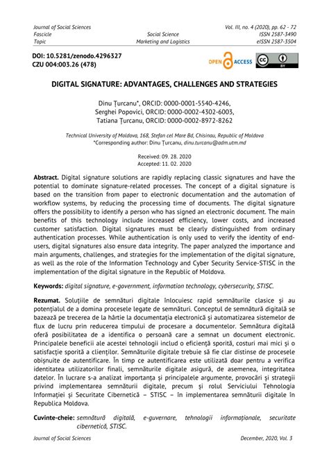 Pdf Digital Signature Advantages Challenges And Strategies