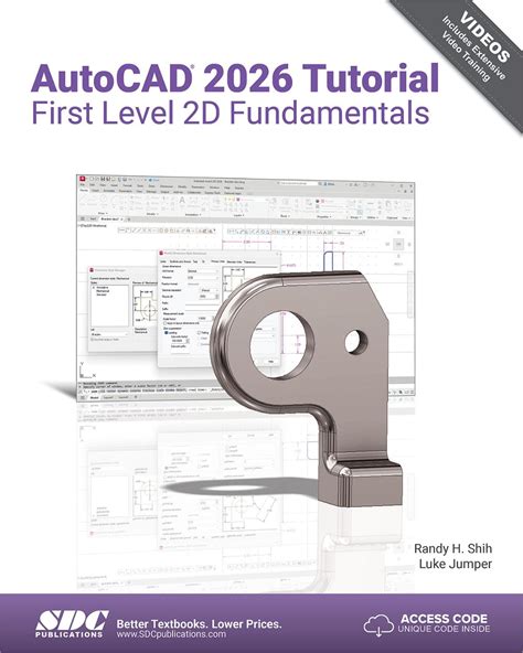 Autodesk Autocad 2026 Fundamentals Book 9781630577285 Sdc Publications