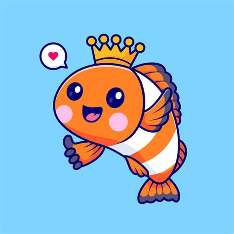 귀여운 물고기 이미지 Freepik에서 무료 다운로드