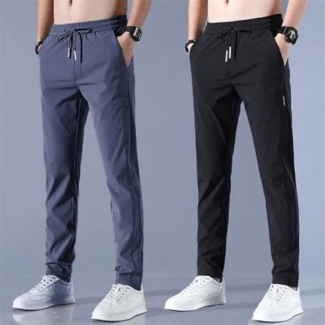 Combo Of Mens Ns Lycra Track Pants Pack Of 2 Men Sports Pants