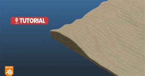 Artstation Procedural Sand Blender 41 Tutorial