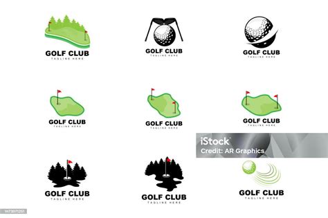 골프공 아이콘 벡터 스틱 골프 Championship에 대한 스톡 벡터 아트 및 기타 이미지 Championship