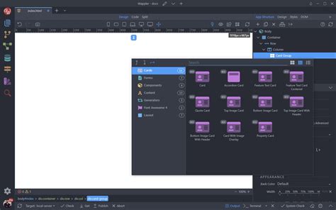 Wappler Documentation Bootstrap Integration