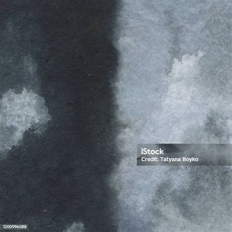 수채화 손 그린 어두운 파란색 배경 브러시 스트로크 초대장 남색 젖은 페인트 배경 0명에 대한 스톡 벡터 아트 및 기타 이미지 0명 겨울 곤색 Istock