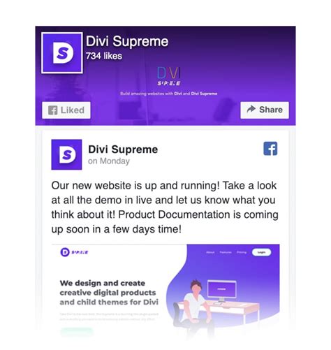 Divi Facebook Feed Module Elegant Themes