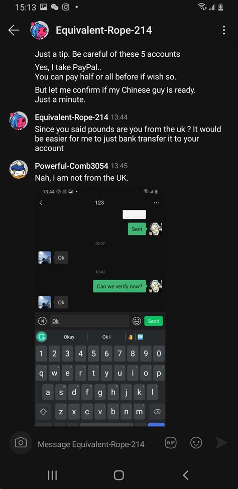 proof 29 wechat verification the verification is instant and