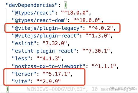 解决低版本系统白屏问题简介：项目中打包是是使用的vite，在测试阶段发现在低版本的浏览器中，项目界面会出现白屏的现象？ 掘金