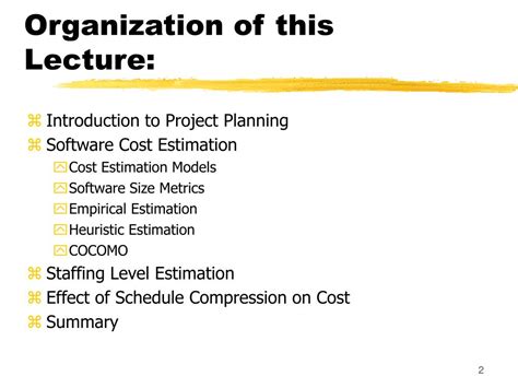 Ppt Software Project Management Lecture 7 Powerpoint Presentation