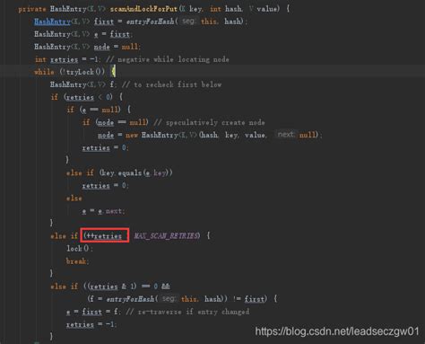 Concurrenthashmap源码分析。 Csdn博客