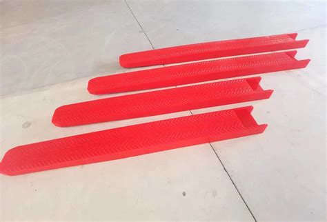 Pu Material Forklift Forks Protective Covers Sleeves Forklift Fork Protection And Forklift
