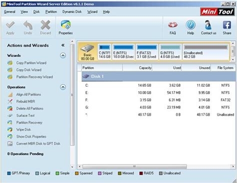 Rebuild MBR With Professional Server Partition Management Software