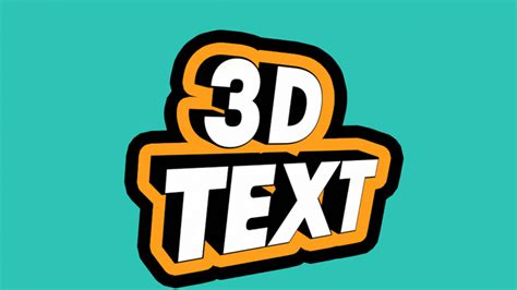 3d Text Animators