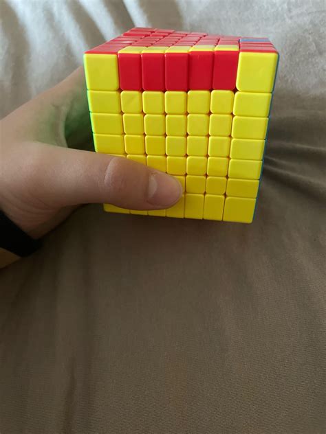 Does Anyone Know How To Solve This Parity On 7x7 Rrubickscube